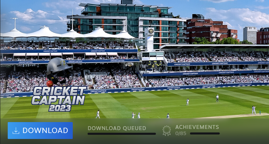 Cricket Captain 2023 Released on Steam, iOS and Android. Mac and Switch ...